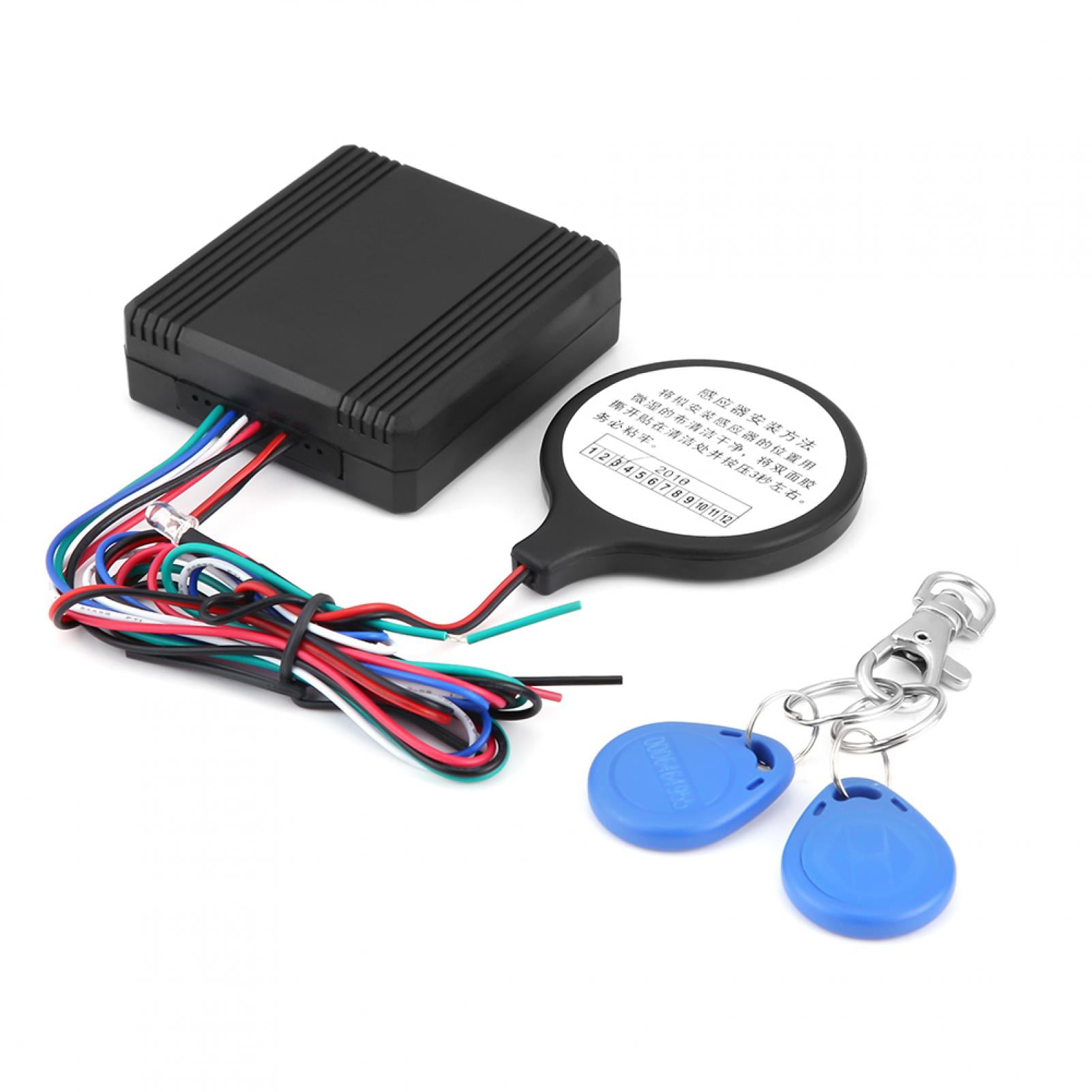 JWB-Motorcycle ID Card Lock Anti theft Security System Smart Induction ...