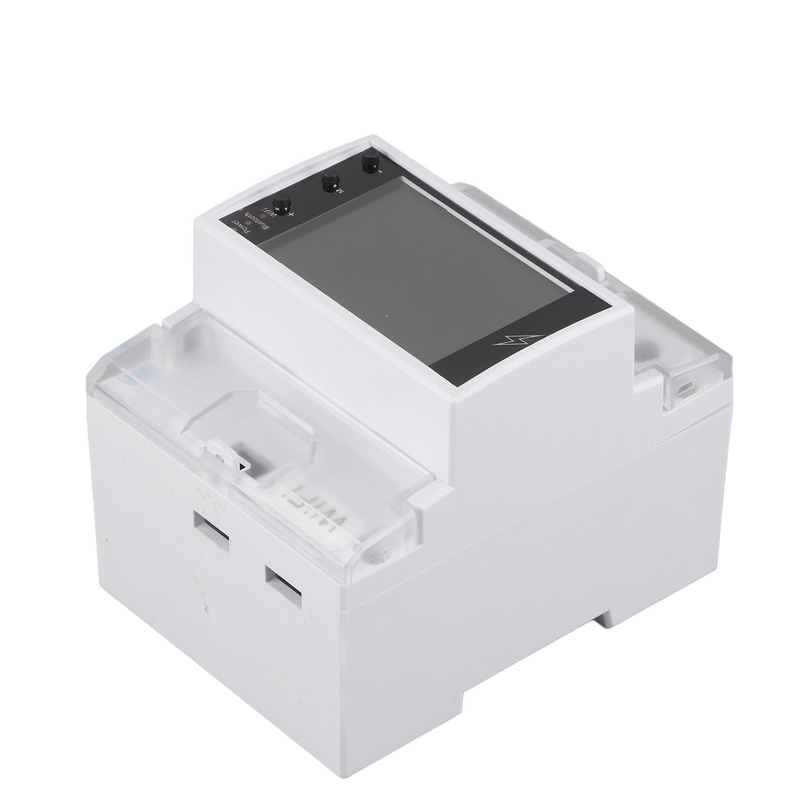 JWB-Multifunctional Power Meter DIN Rail 2.4in TFT Display Electric ...