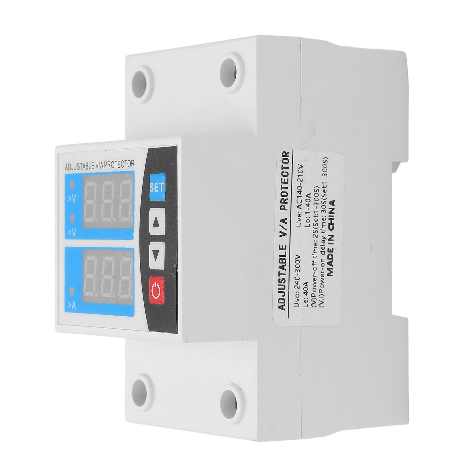 JWB-Over Under Voltage Protective Device Digital Display Protector Auto ...