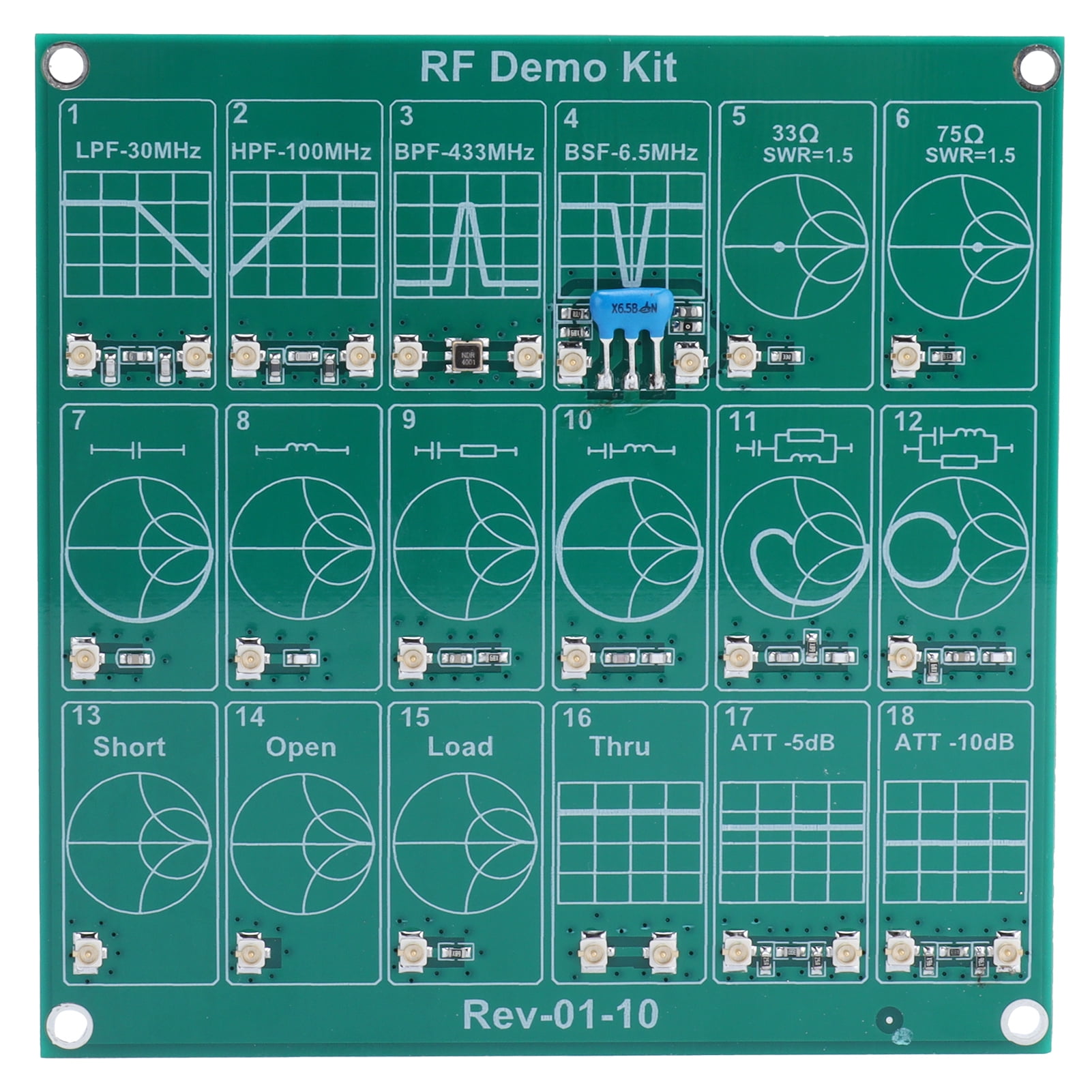 JWB-RF Demo Kit Tester Module Portable Vector Network Analyzer Test ...