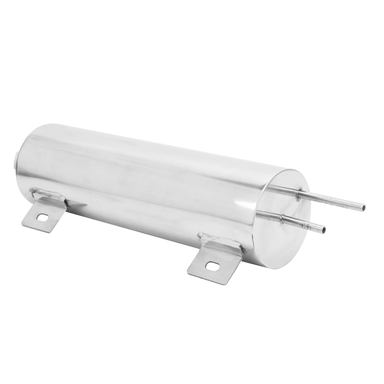 JWB-Radiator Tank Overflow Polished Stainless Steel with Brackets Bolts ...