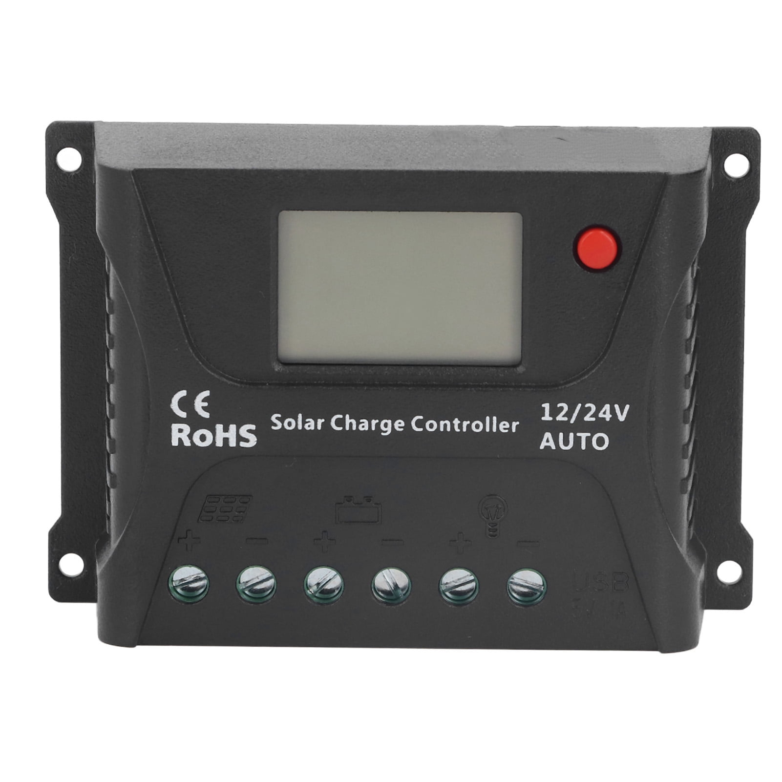 JWB-Solar Charge Controller PWM Discharge Control LED Display with USB ...