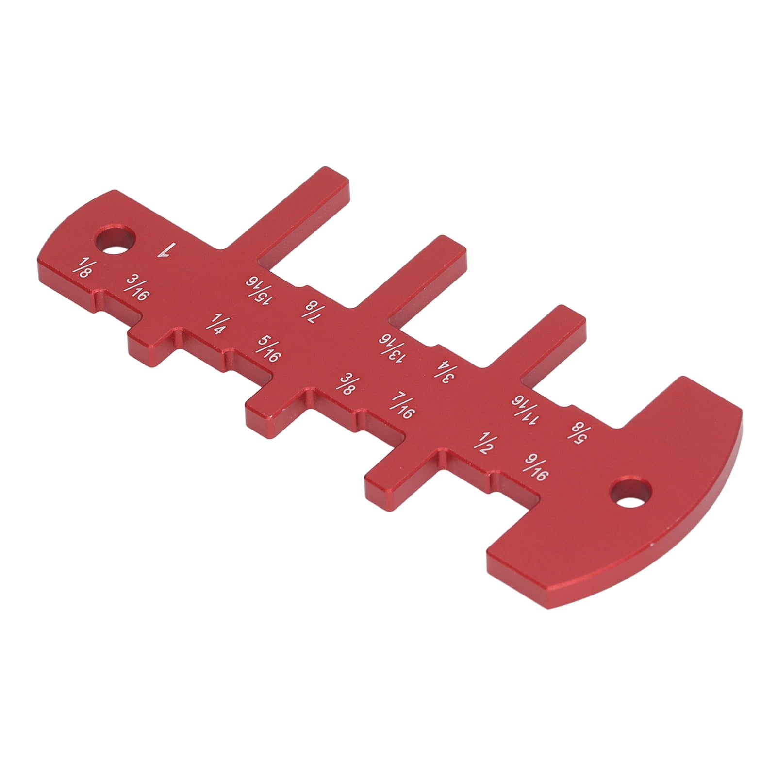 JWB-Step Depth Gauge for Table Saw Router Imperial Aluminum Alloy Blade ...