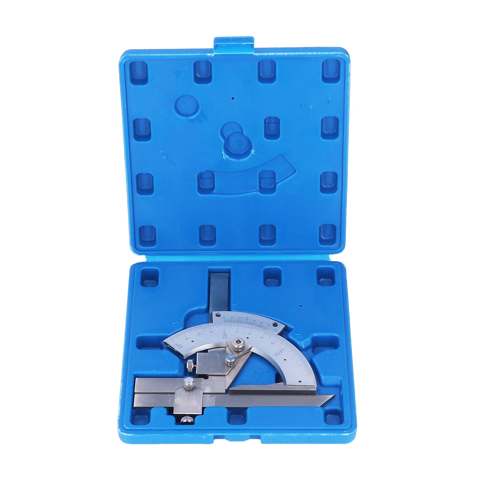 JWB-Vernier Bevel Protractor 0?320° Universal Fine Tuning Angle Finder ...