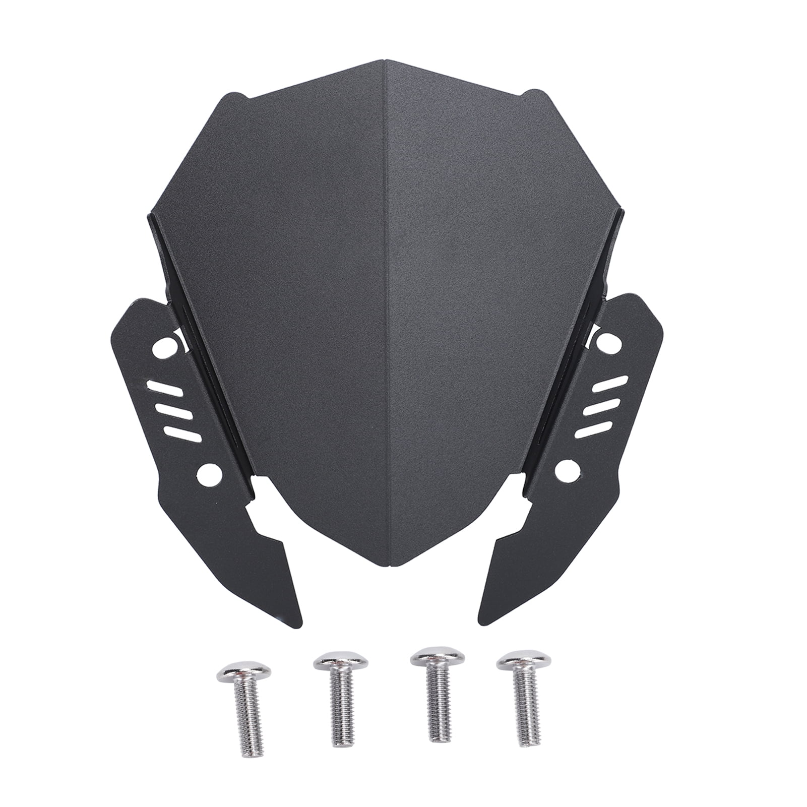 JWB-Windscreen Wind Deflector Black Aluminum Alloy Wind Resistance ...