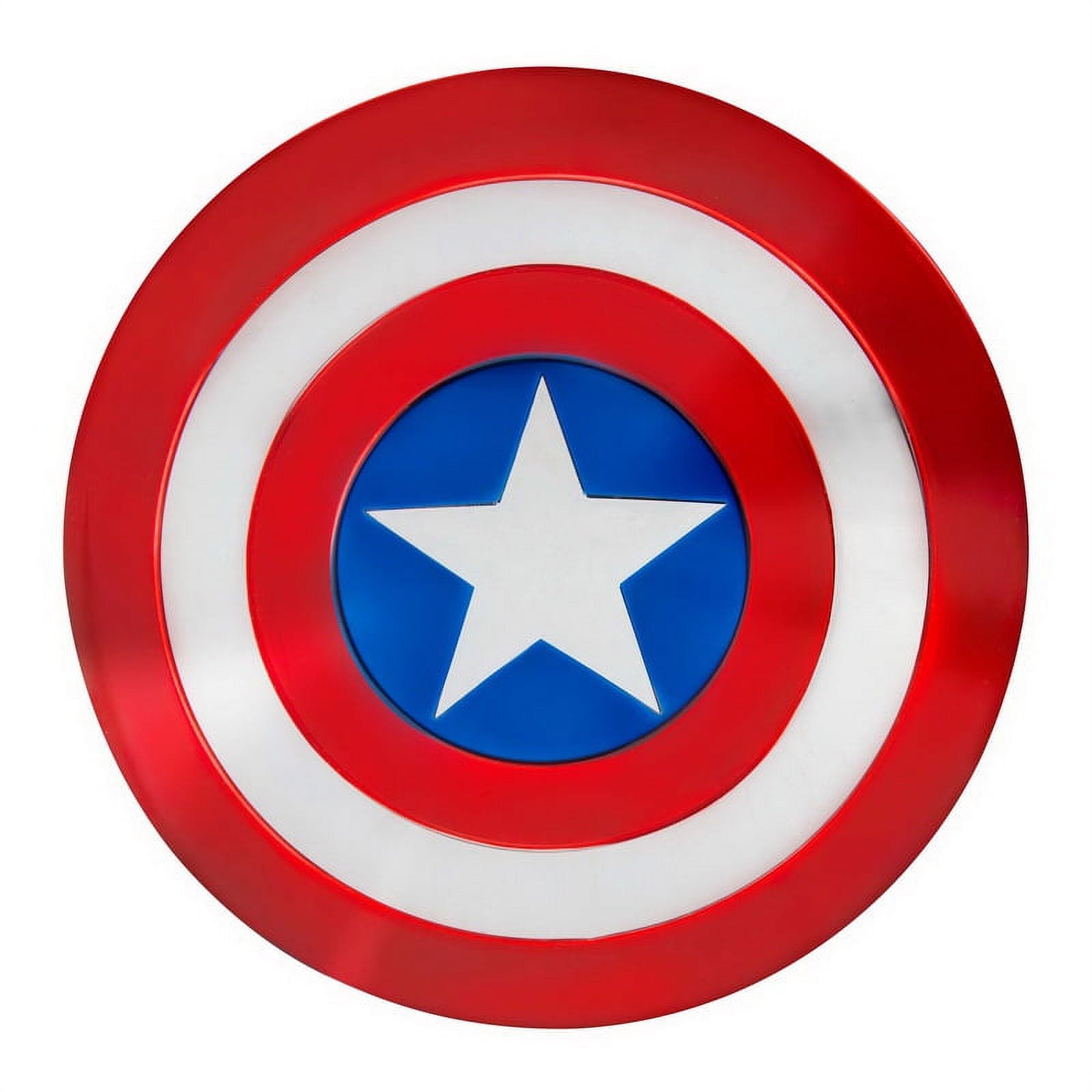 Jazwares JWC1162 12 in. Captain America Steve Rogers Shield for Costume ...