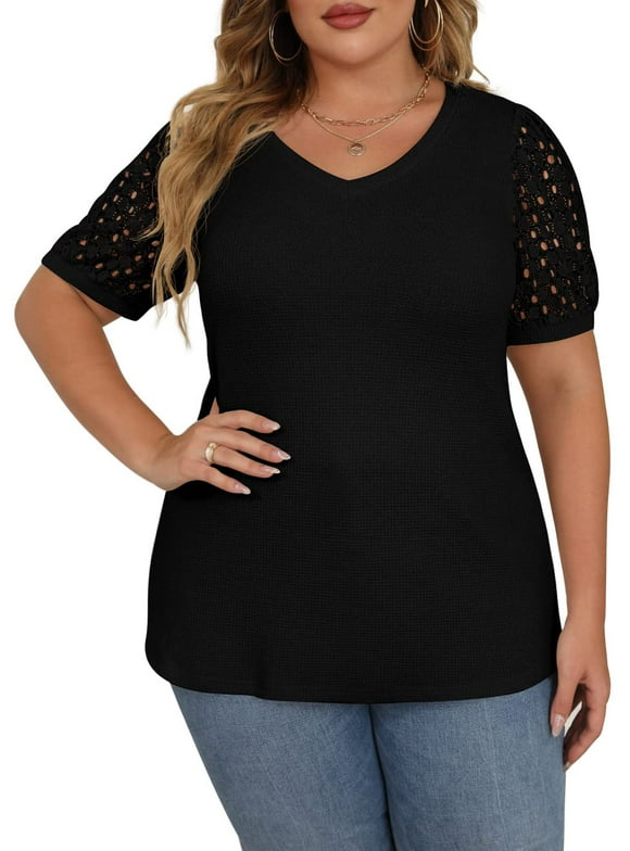 Women's Plus Size Knit Tops