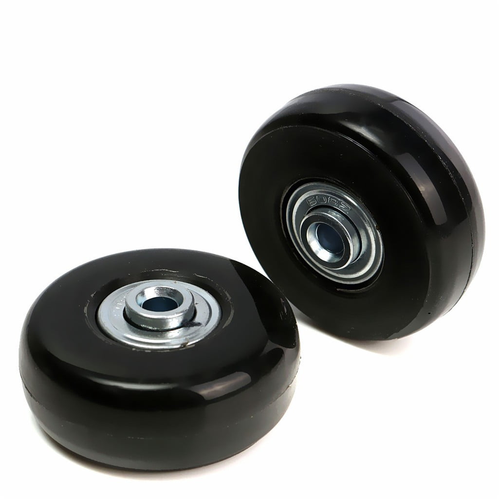 JWDX, 1 Pair of Wheels (Two) Replacement Wheels for Suitcase Rubber ...