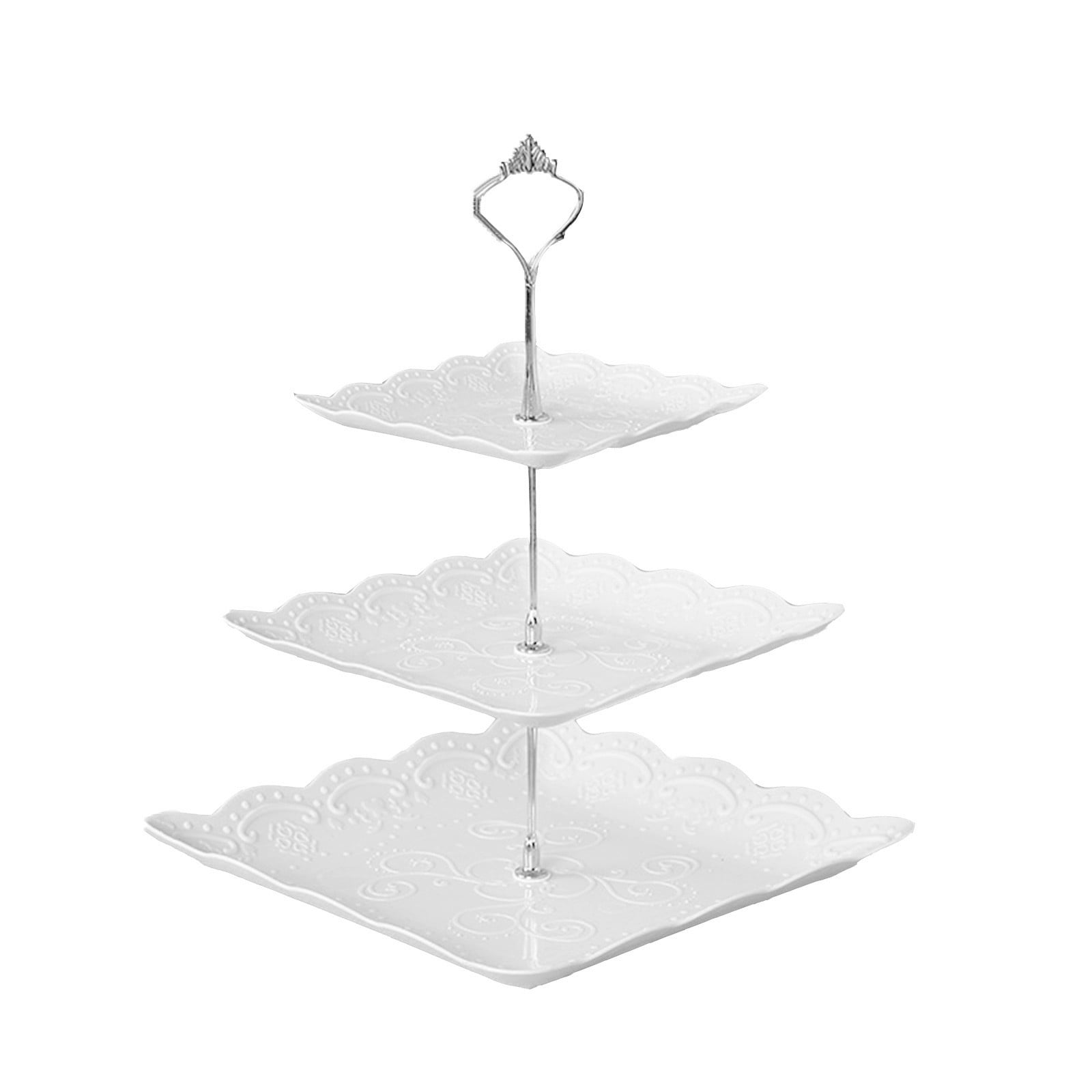 JWDX Cake Stand Clearance! Three-Tier Cake Stand, Three-Tier Fruit ...
