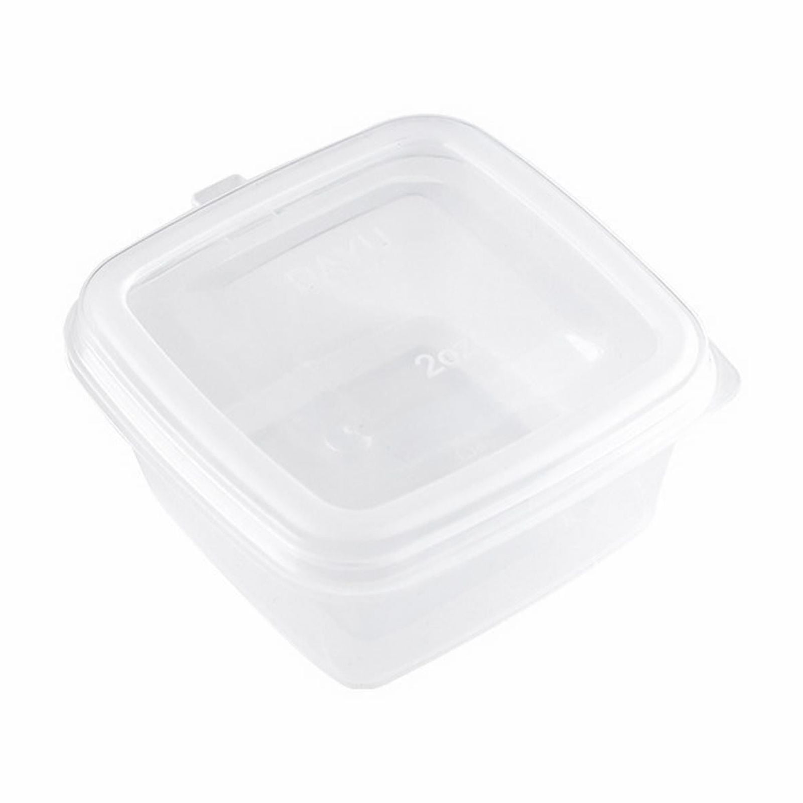 JWDX Dip Box Clearance, Condiment Containers with Lids Quadrate ...