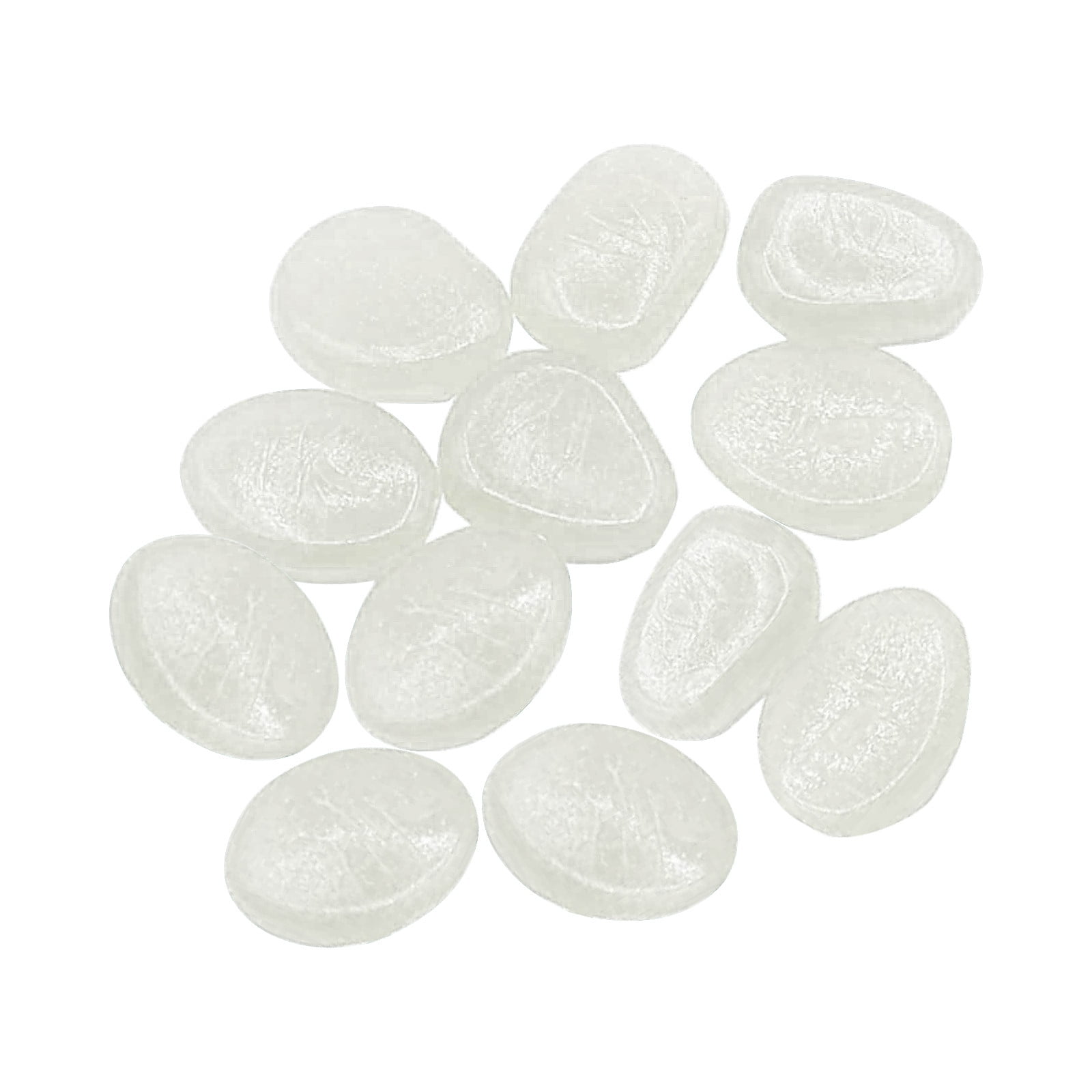 JWDX Fluorescent Stone Clearance! Glowing Stone 12Pcs White Clearance ...
