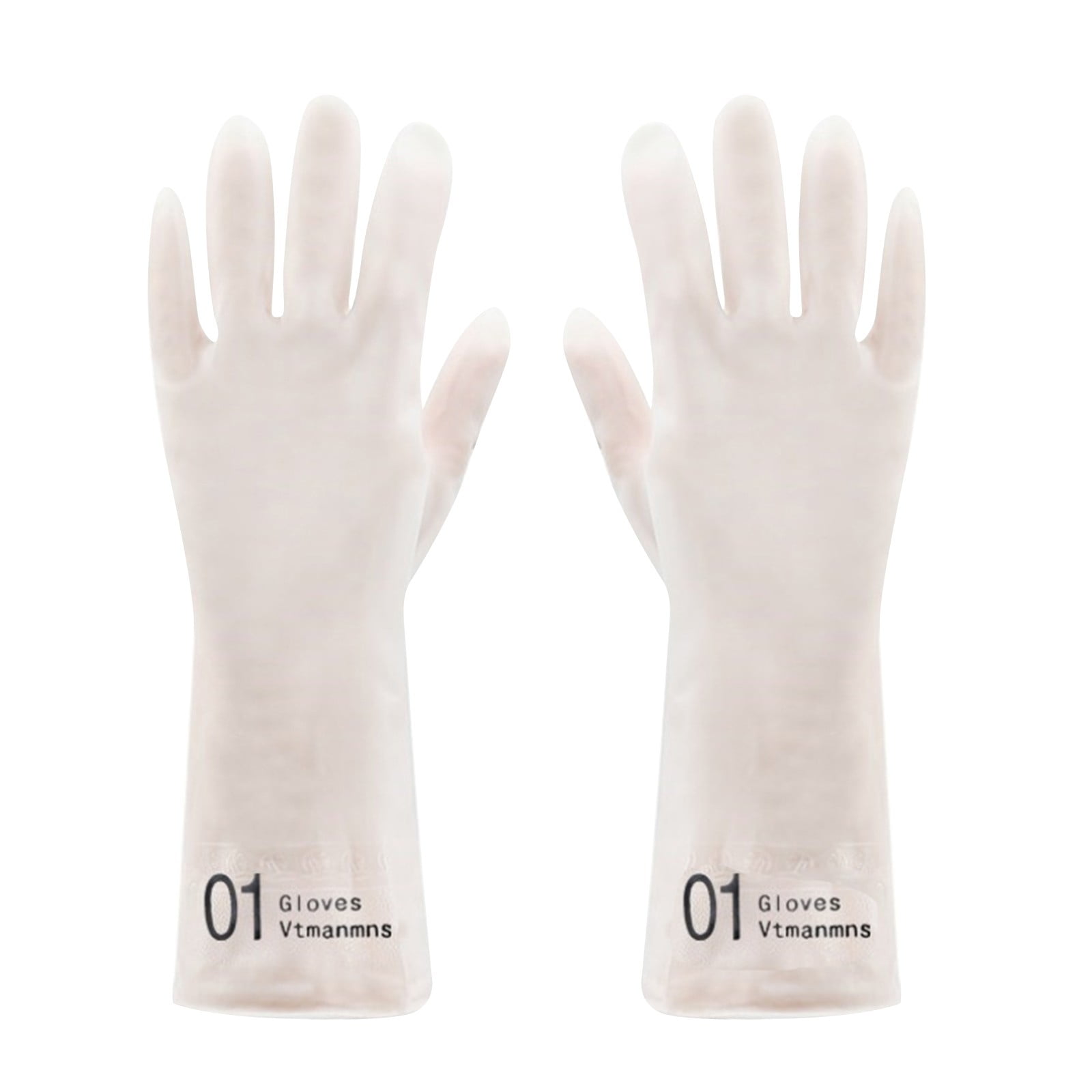 JWDX Gloves, Gloves Disposable Latex Free Clearance, Long Rubber Warm ...