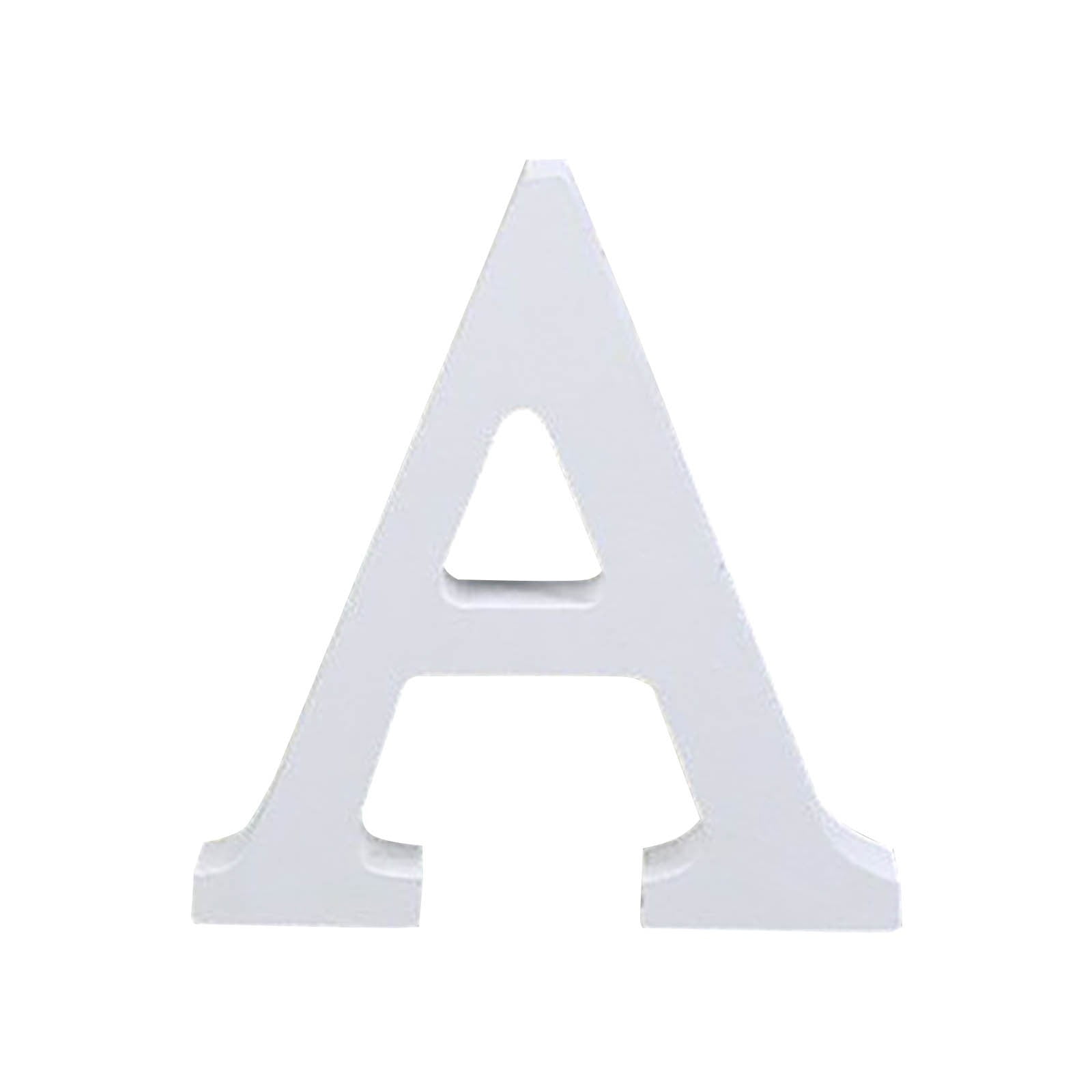 JWDX Letter Ornament Clearance, Wooden English Alphabet Ornaments Home ...