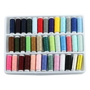 72Pcs 36 Colors Polyester Sewing Thread Kits with Bobbins, 400 Yards ...