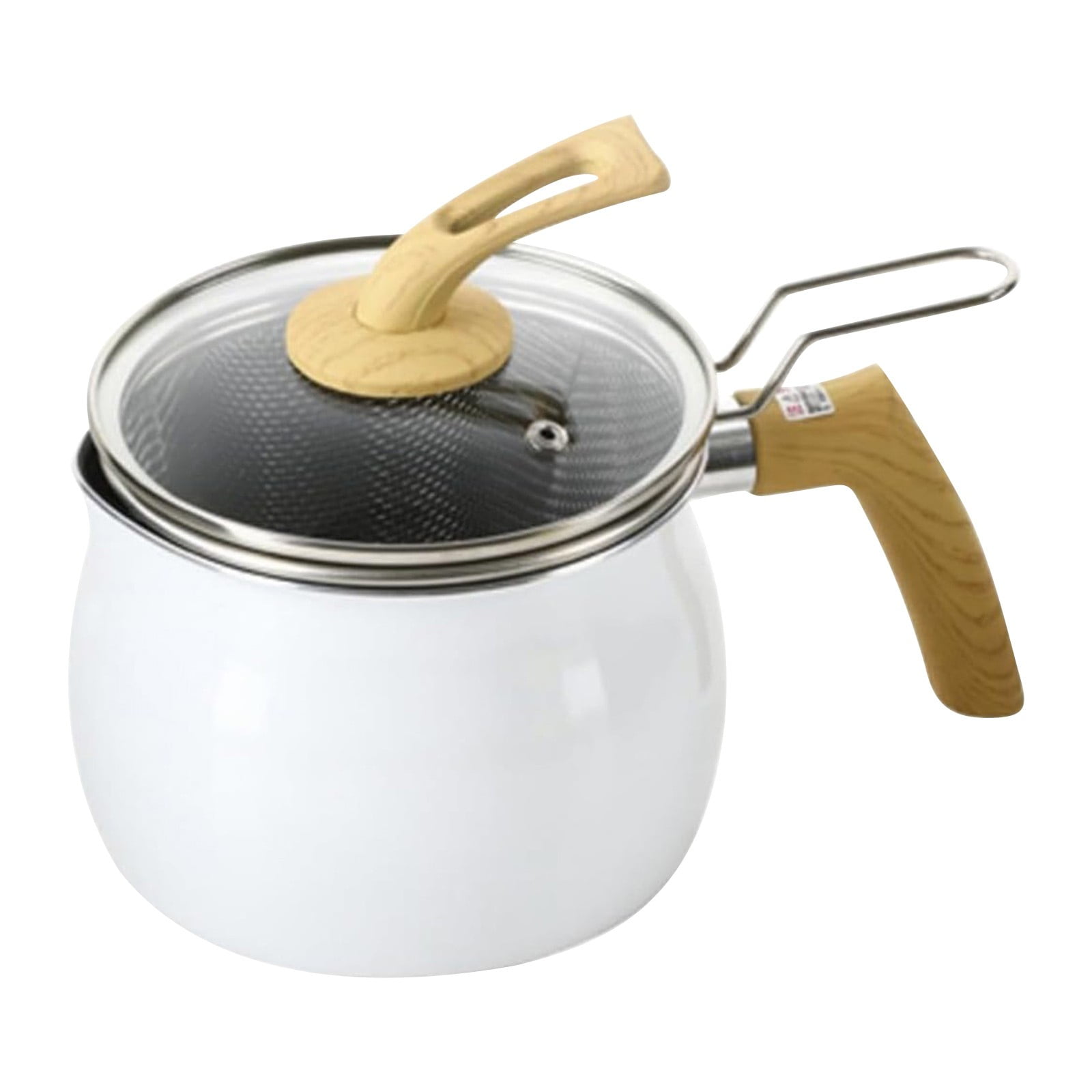 JWDX Non-Stick Pan Clearance, Milk Pan Frying Pan One Hand Pan Stove ...