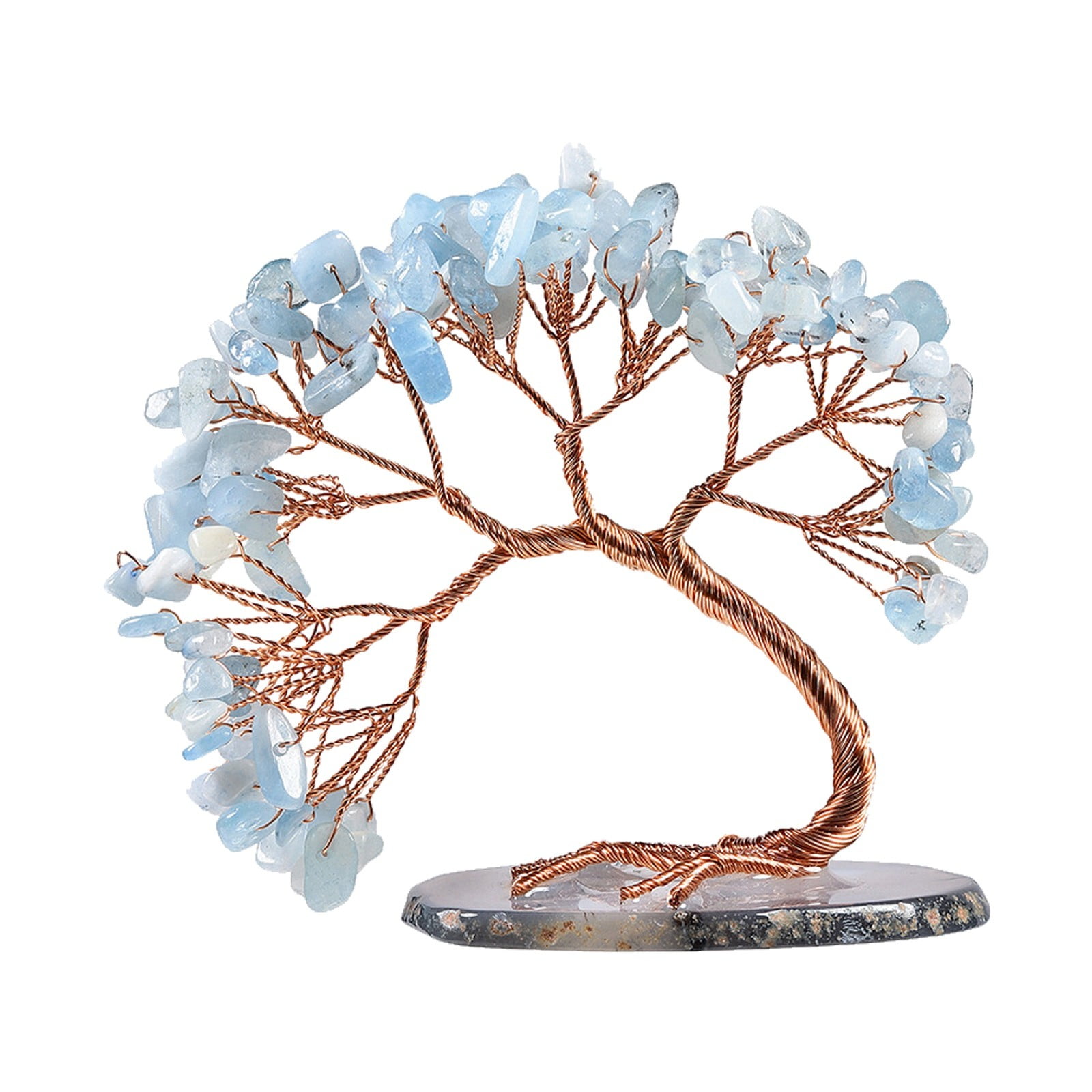 JWDX Ornaments, Crystal Tree Clearance, Decor Spiritual Gift Meditation ...