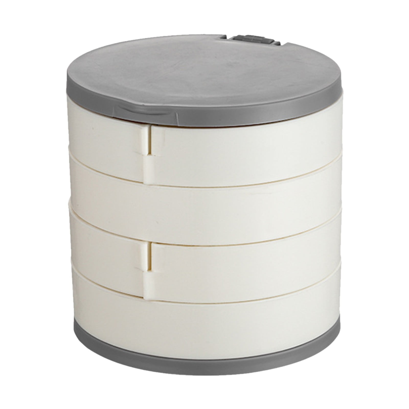 JWDX Rack Clearance! Rotating Multilayer Jewelry Box Ear Storage Box ...