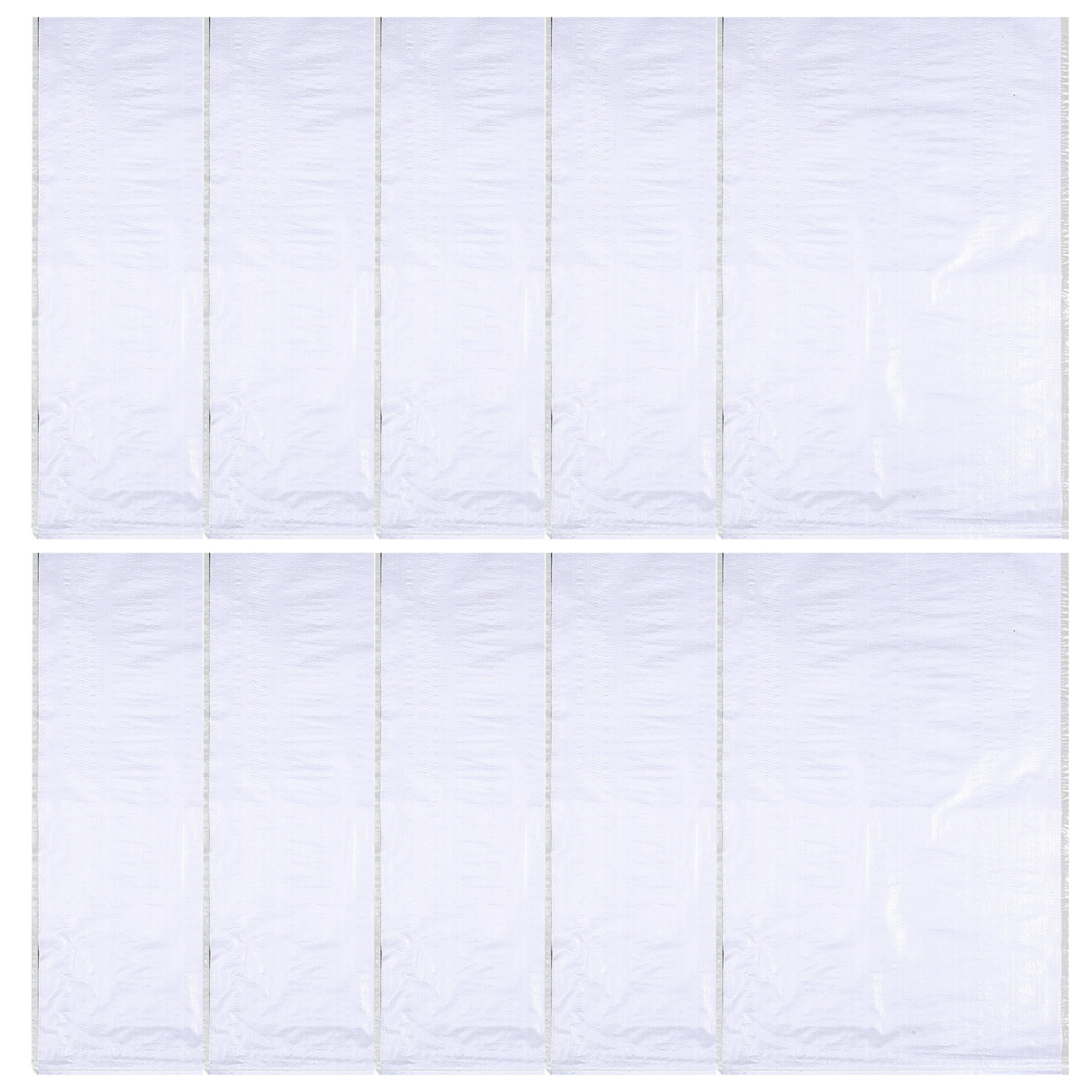 JWDX Rack Clearance! Thick White Plastic Film Woven Bag Flooding ...