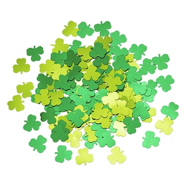 St. Patrick's Day Paper Shamrock Decorations, Green, 6ct - Walmart.com