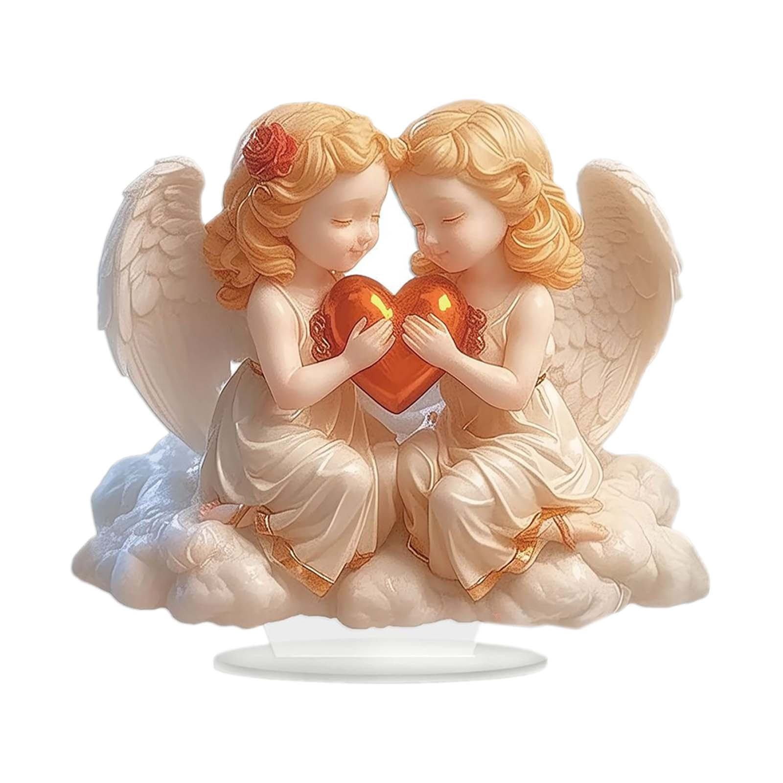 JWDX Valentine's Day Clearance, Desktop Ornament, Valentine's Day Angel ...
