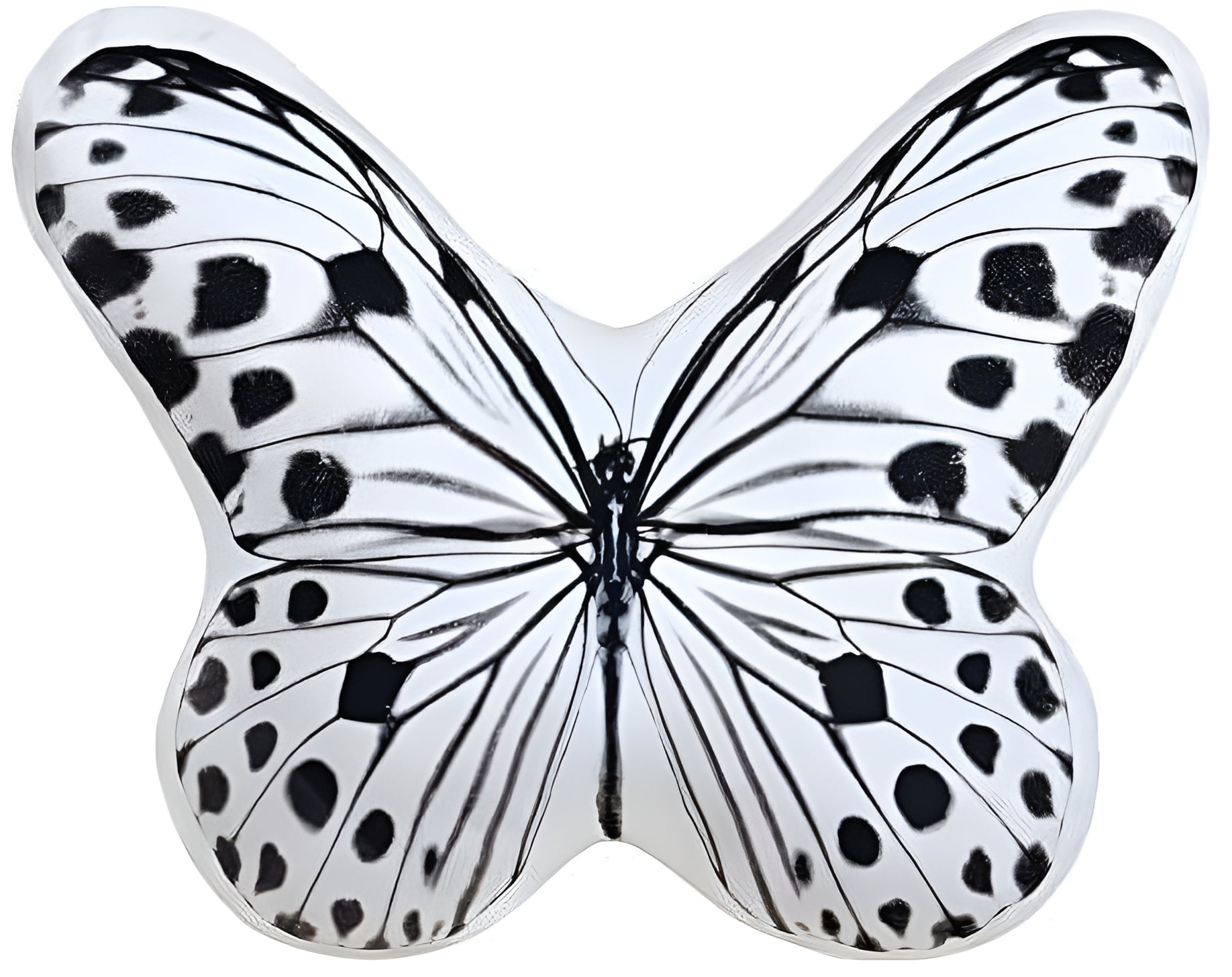 JWH 3D Handmade Decorative Soft Plush Butterfly Throw Pillows Accent ...