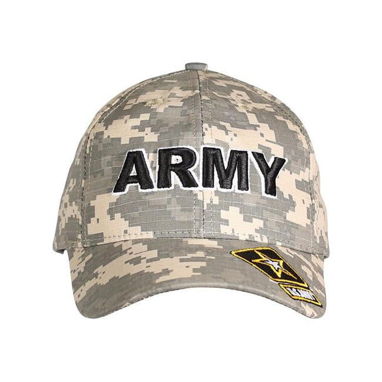 JWM 9623539 U.S. Army Logo Baseball Cap, Digital Camouflage - One Size ...