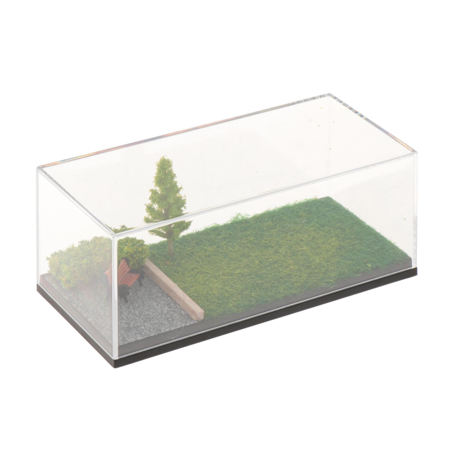 JWQFBC 1/64 Diecast Car Display Case Car Parking Scene for Action ...