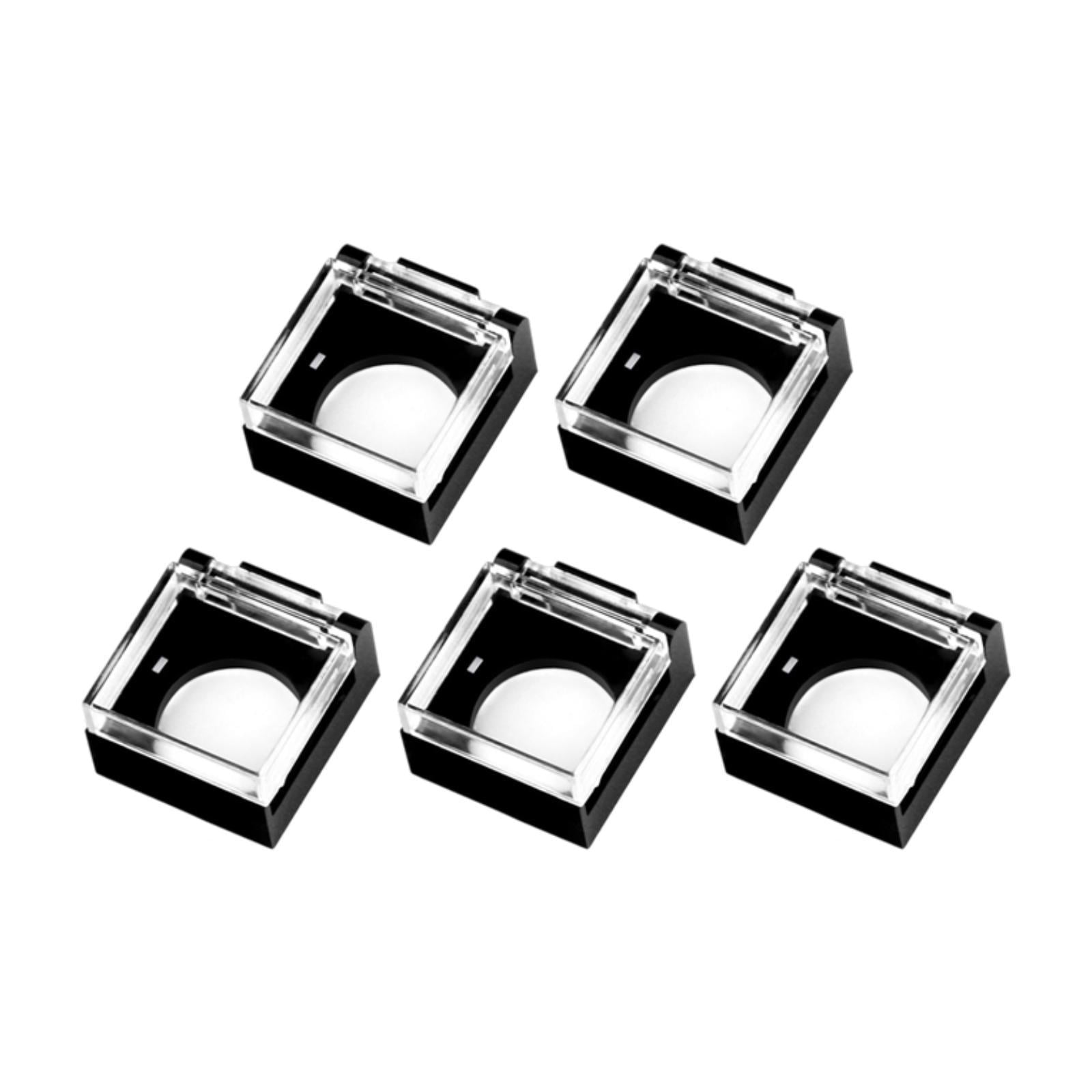 JWQFBC 5 Pieces Push Button Cover Guard for 1.6cm Switch Emergency Stop ...