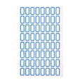 JWQFBC 50 Sheets Tag Sticker Strong Adhesion Classification Label ...