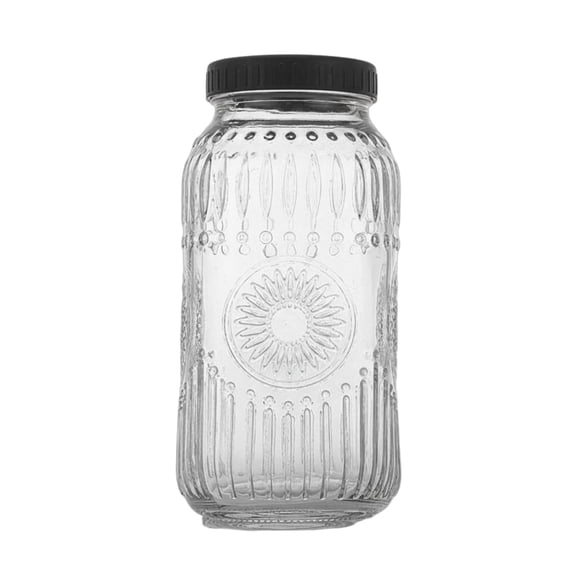 JWQFBC 64 Ounce Cold Brew Coffee Jar Volume Markings Glass Jar Water ...