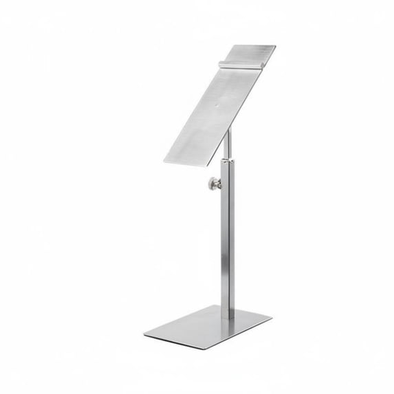 JWQFBC Adjustable Footwear Display Stand Stainless Steel Single Shoe ...