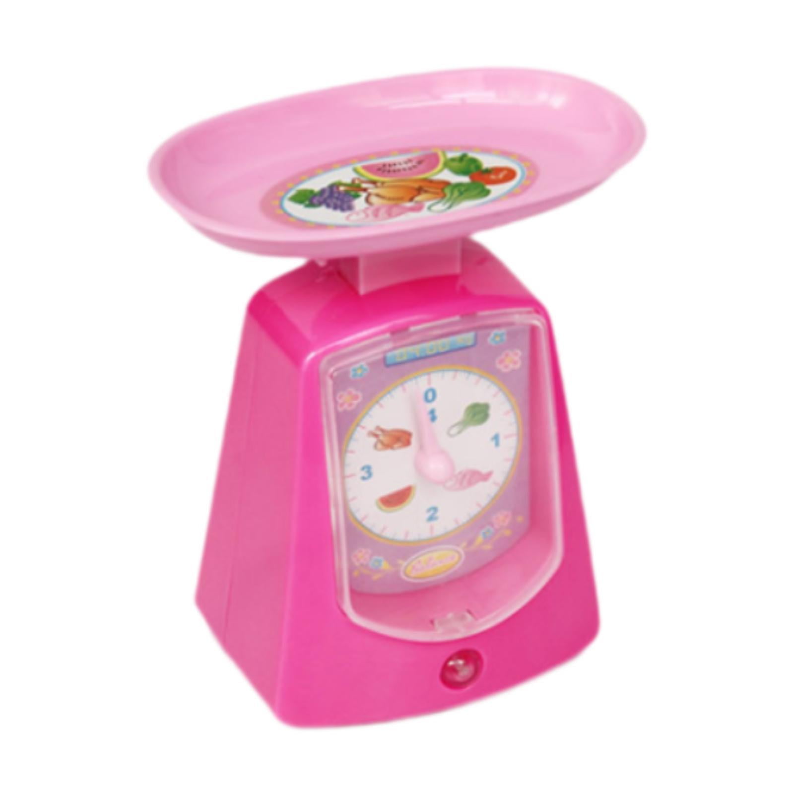 JWQFBC Balance Scale Toy for Kids Pretend House Toy Weighing Scale ...