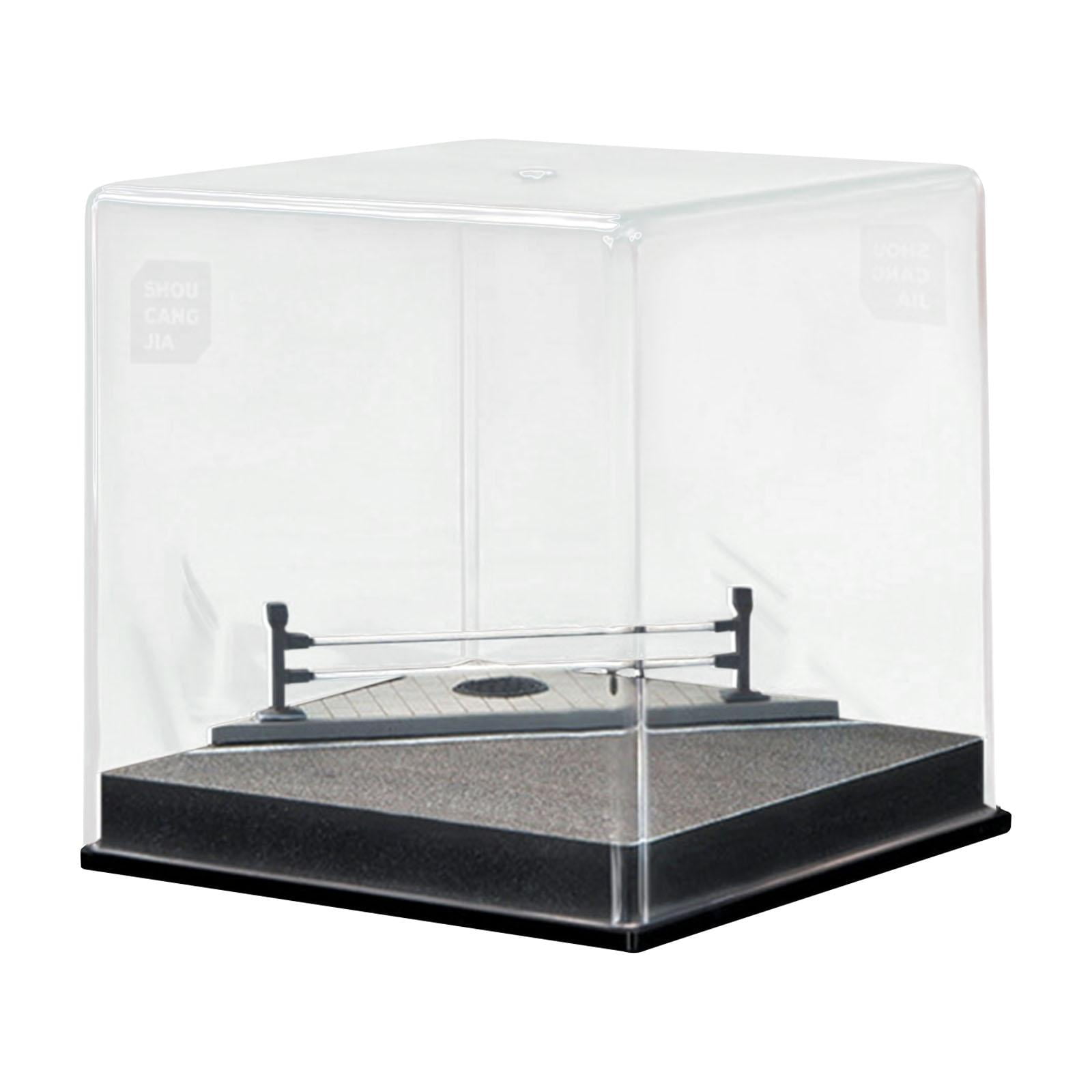 JWQFBC Collection Acrylic Cube Protection Showcase 1/64 Scale Shelf ...
