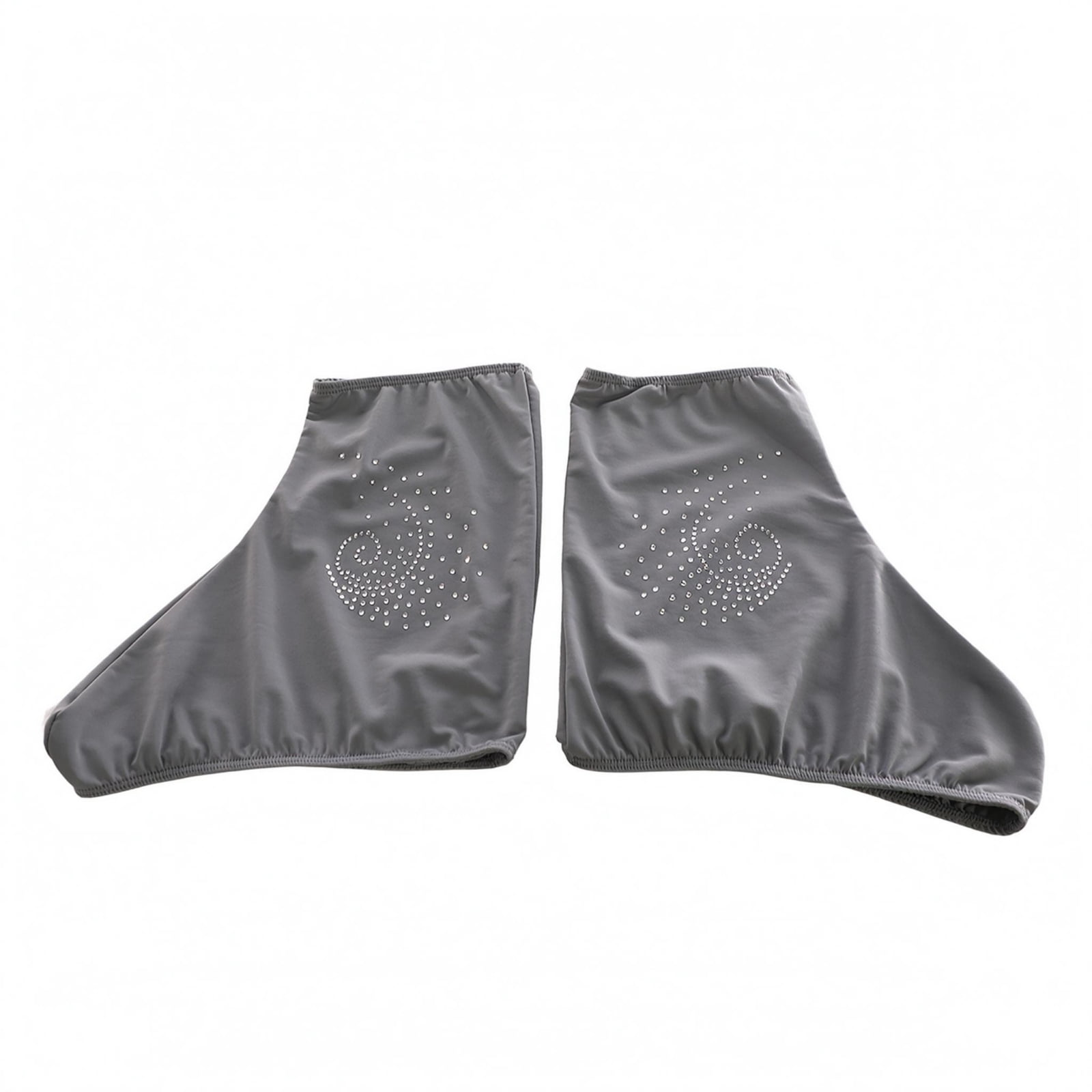 JWQFBC Figure Skate Cover Stretch Nylon Ankle-Height Skate Cover Pull ...