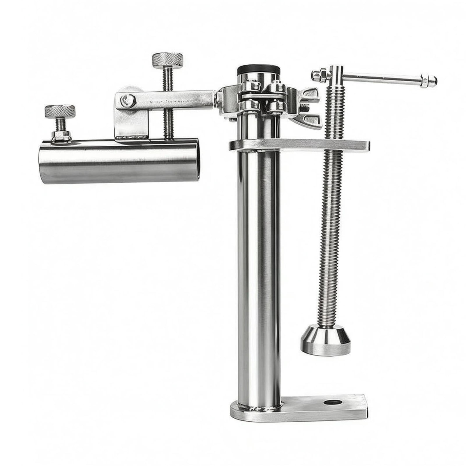 JWQFBC Floor Clamp Rod Holder Stainless Steel Clamp on Fishing Pole ...