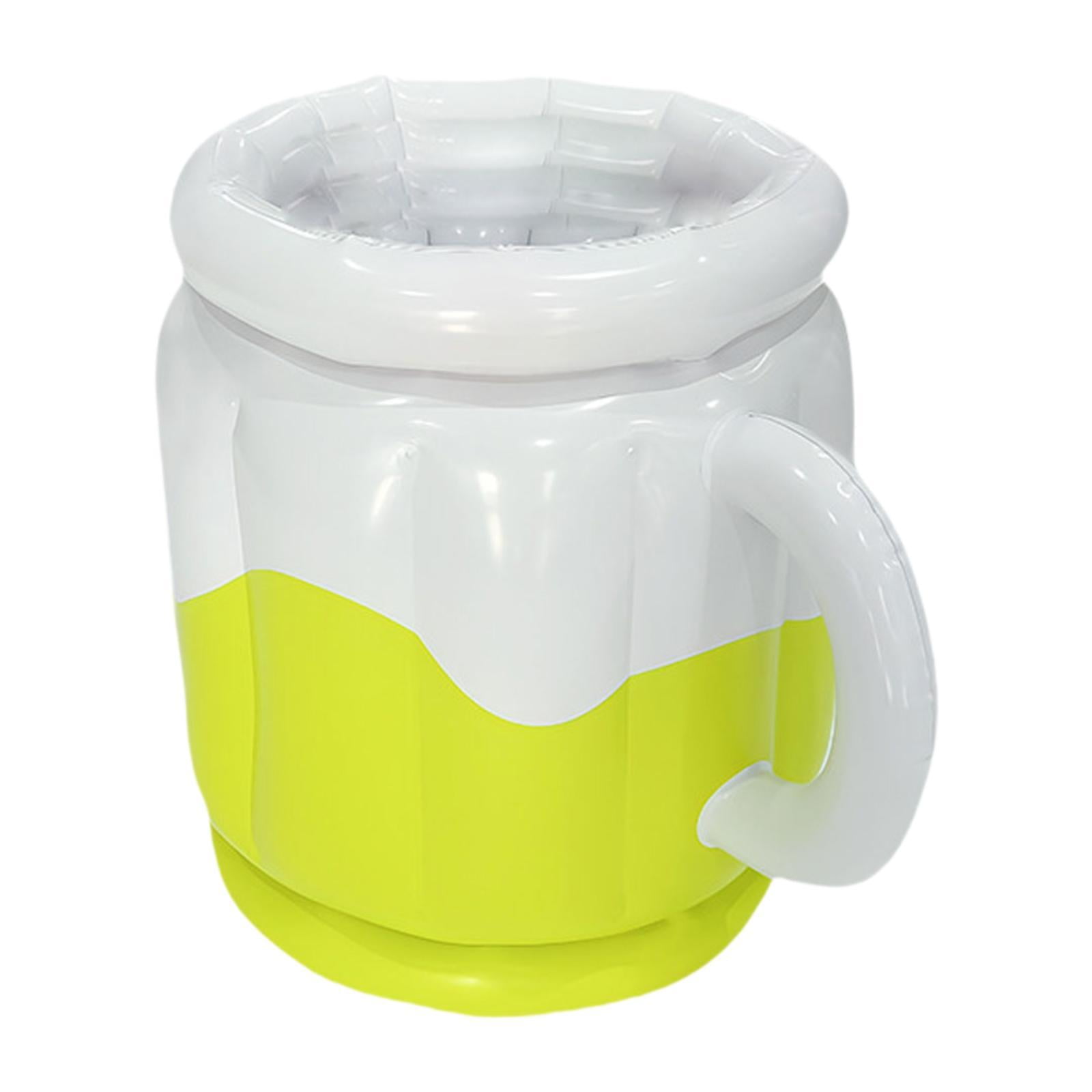 JWQFBC Inflatable Beer Cooler Floating Drinks Cooling Bin Practical ...