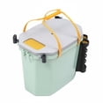 JWQFBC Portable Octagonal Fishing Bucket Multi-Function Seating Bucket ...