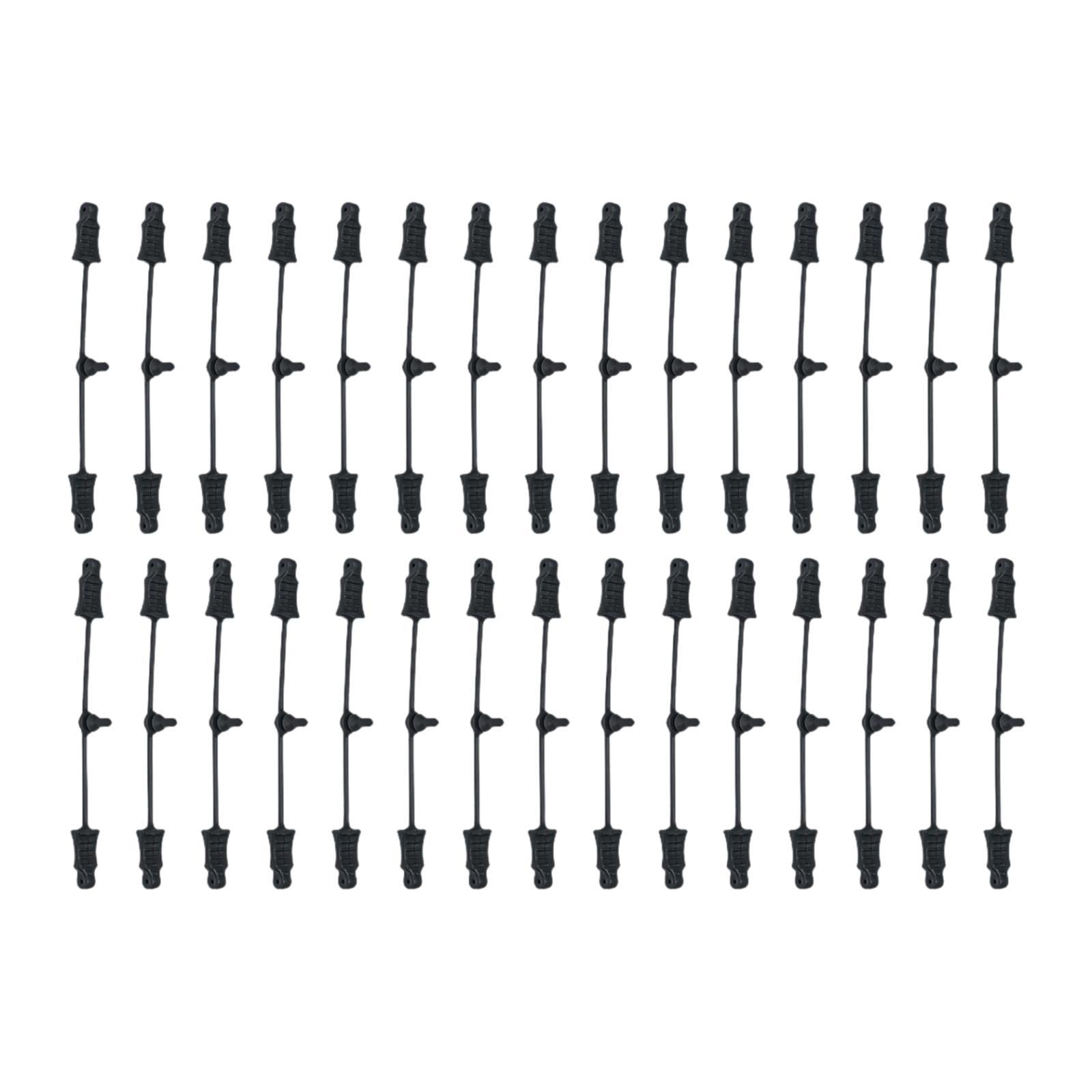 JWQFBC RC Rubber Retainer Pull Tabs Body Clip Retainer Utility ...