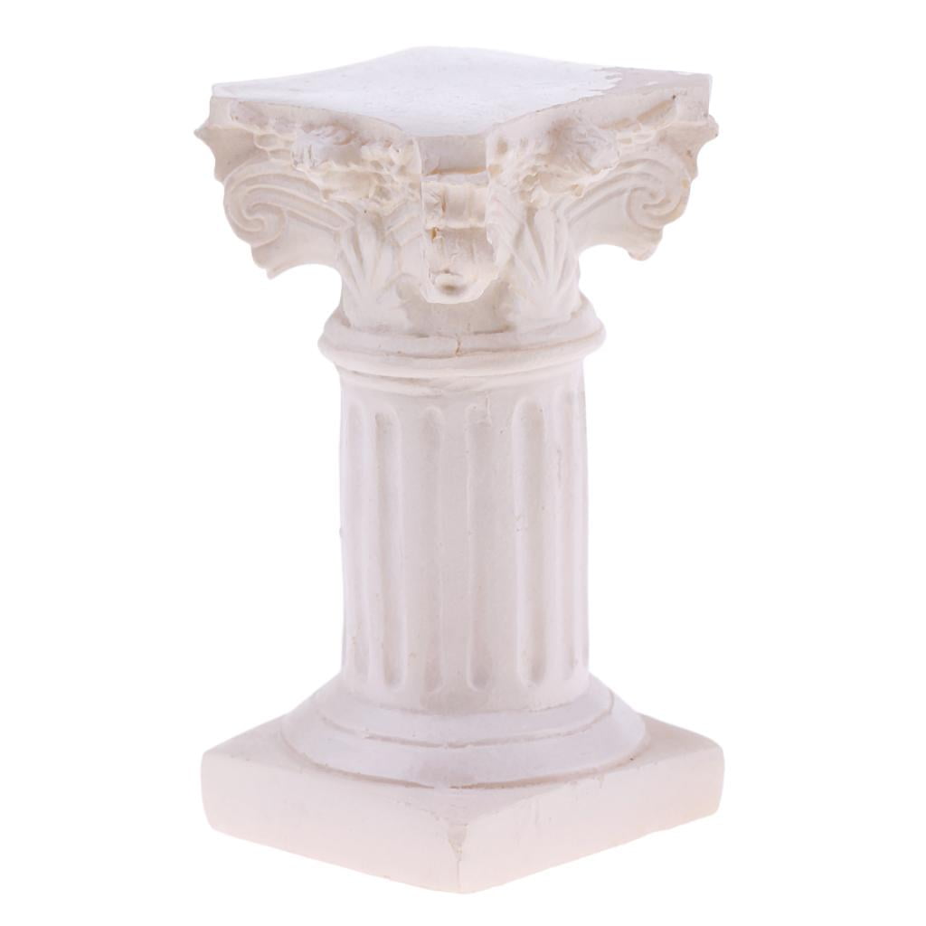 JWQFBC Resin Roman Column Pillar Model Miniature For Garden Diorama ...