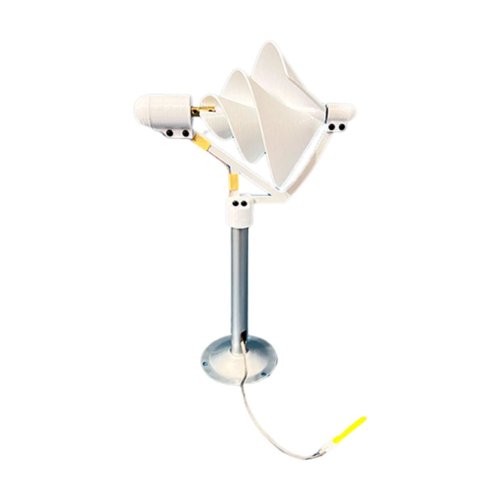 JWQFBC Spiral Wind Generator 10W Building Project Micro Technology ...