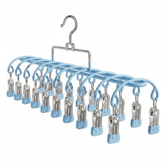 JWQFBC Stainless Steel Sock Dehumidifying Rack Multiple-Clip-Equipped ...