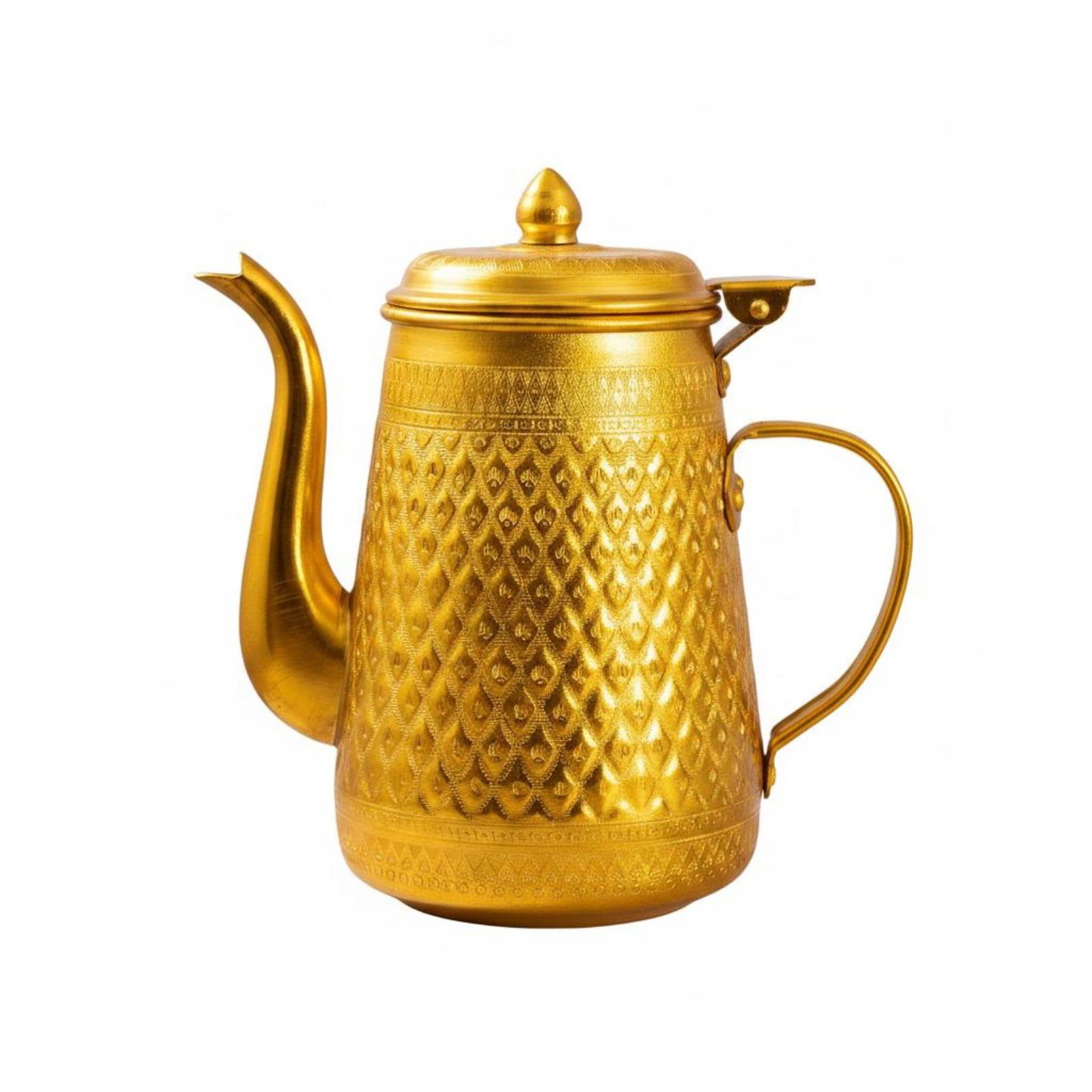 JWQFBC Thai Beverage Jug Engraved Pattern Iced Drink Pot Handmade Drink ...