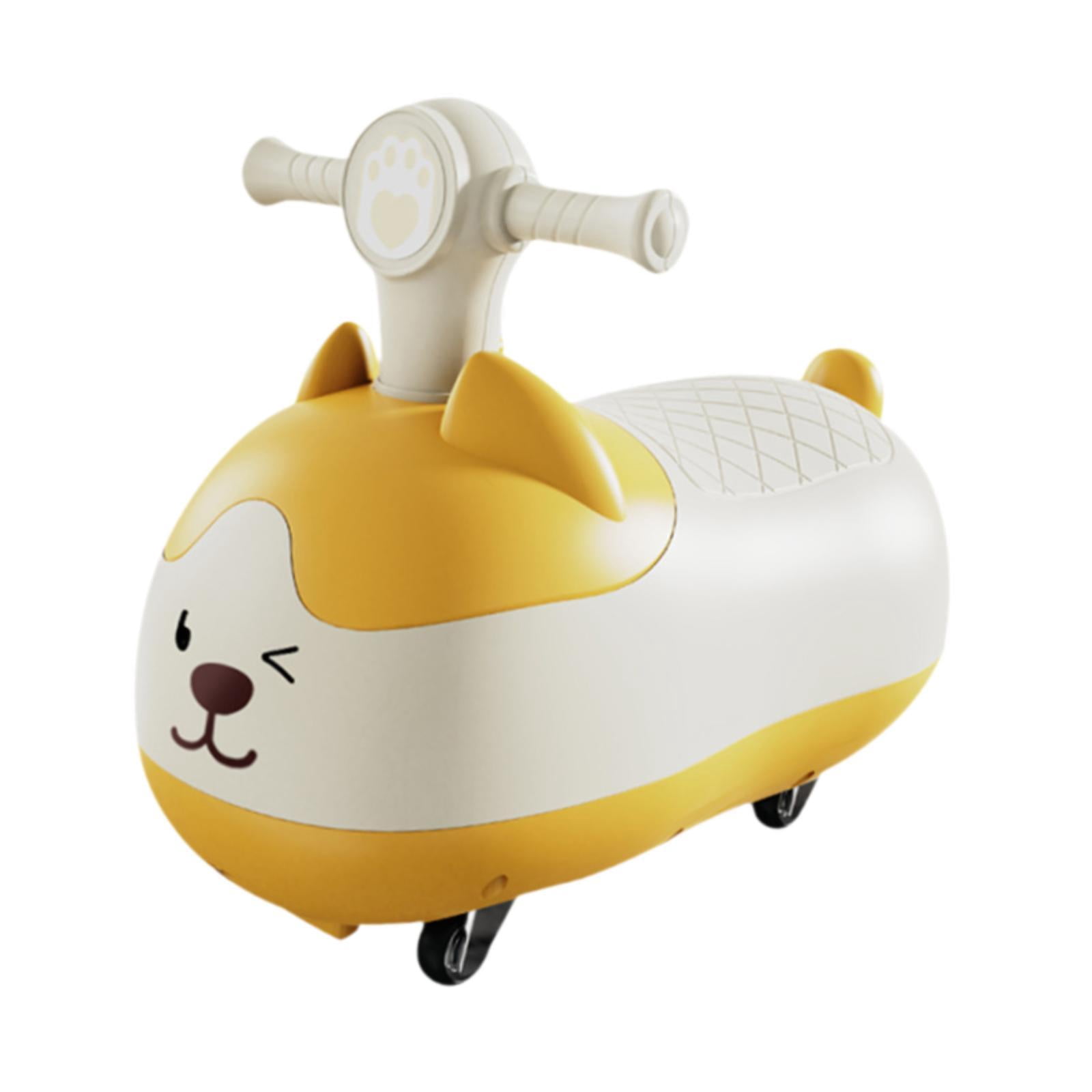 JWQFBC Wiggle Car Children Twist Car Cartoon Smooth Surface Develop ...