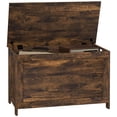 JWRWEF Wooden Storage Chest, Toy Box & Blanket Trunk with 2 Safety ...