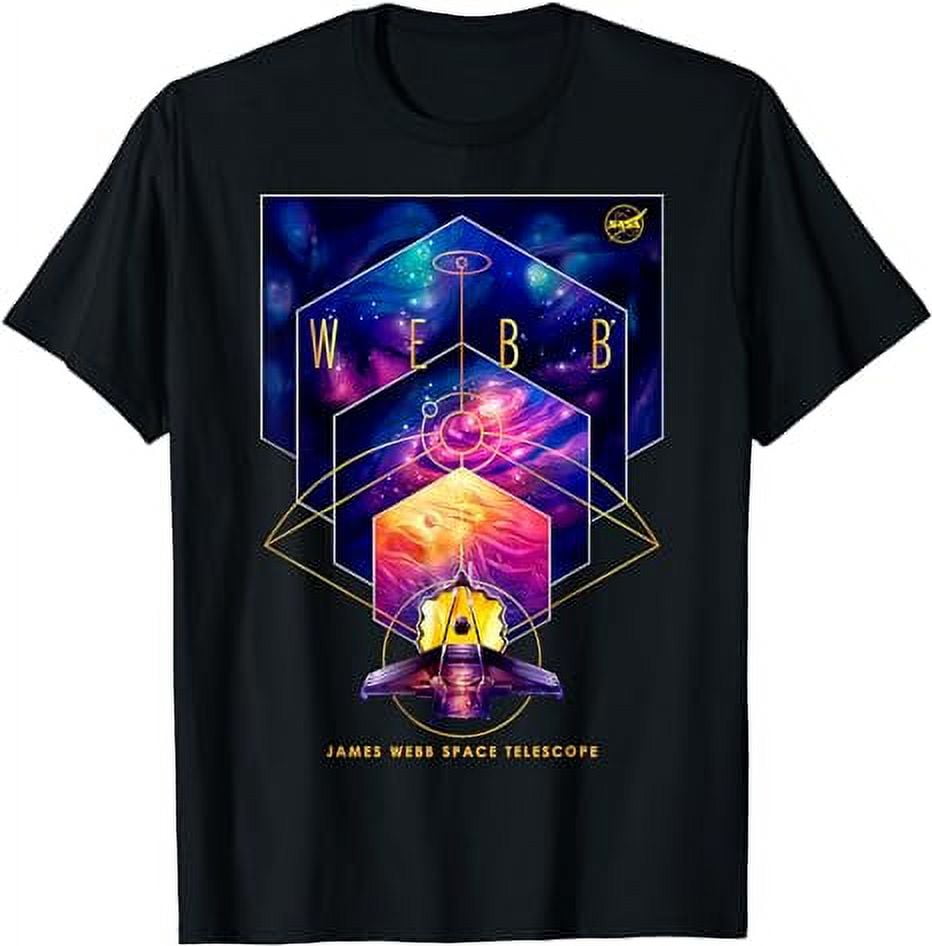 JWST James Webb Space Telescope NASA Science Universe T-Shirt - Walmart.com