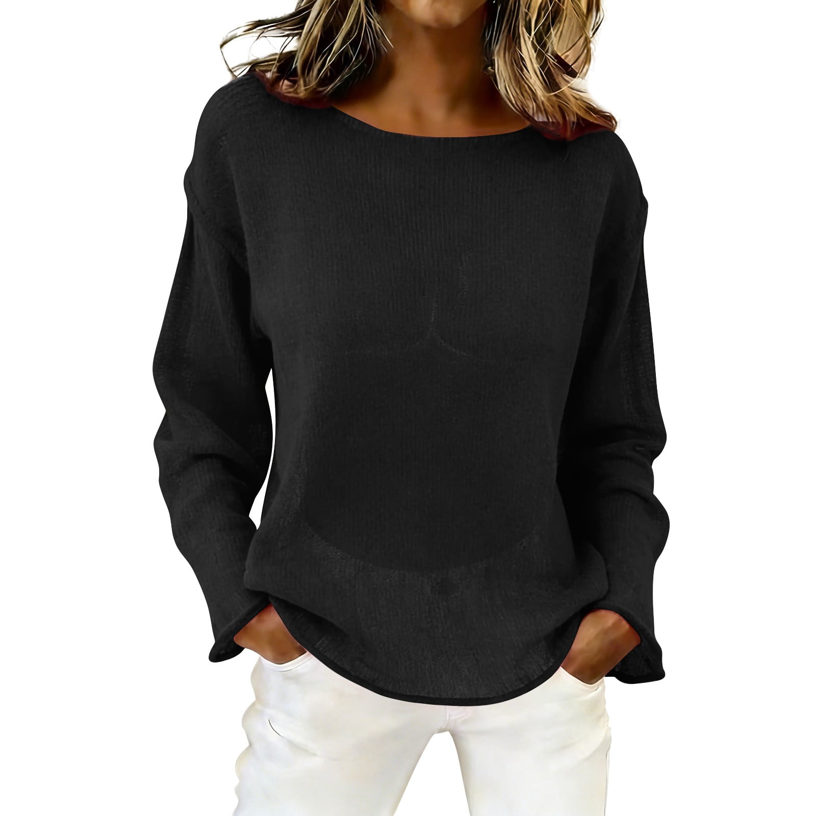 JWSVBF Long Sleeve Workout Tops for Women 2026 Trendy Cute Clothes ...