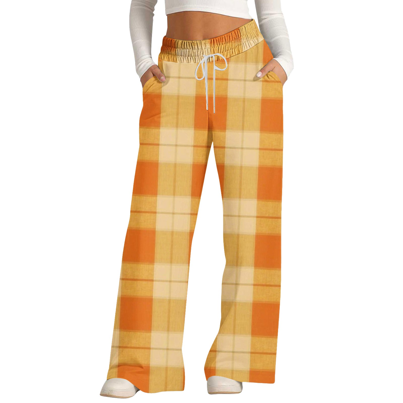 JWSVBF Scrub Pants for Women Pajamas with Pocket Business Casual Lossen ...