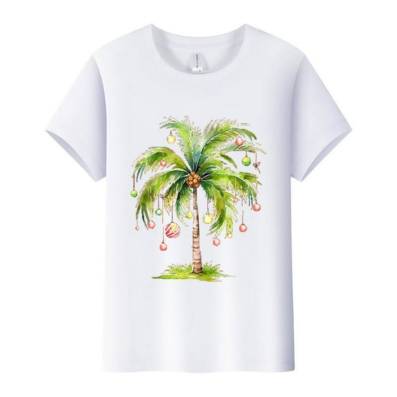 JWSVBF Short Sleeve Tops for Women Women's T-Shirts New Year Fitness ...