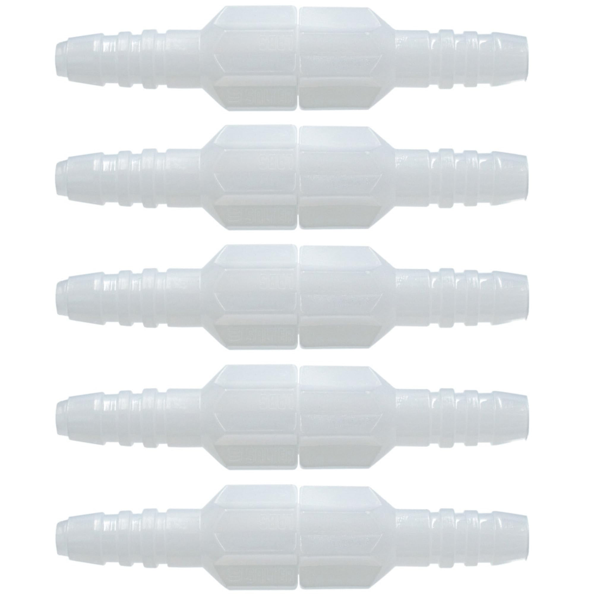JWYN 5pk Oxygen Tubing Male-Male Salter Style Swivel Connector ...