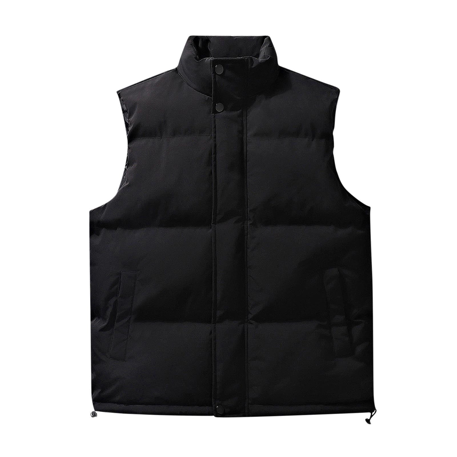 JWZUY Men's Down Filled Vest High Quality Feather Lightweight Warm ...